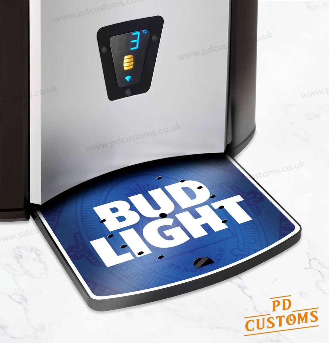 Bud Light Magnetic Perfect Draft Drip Tray – PD Customs