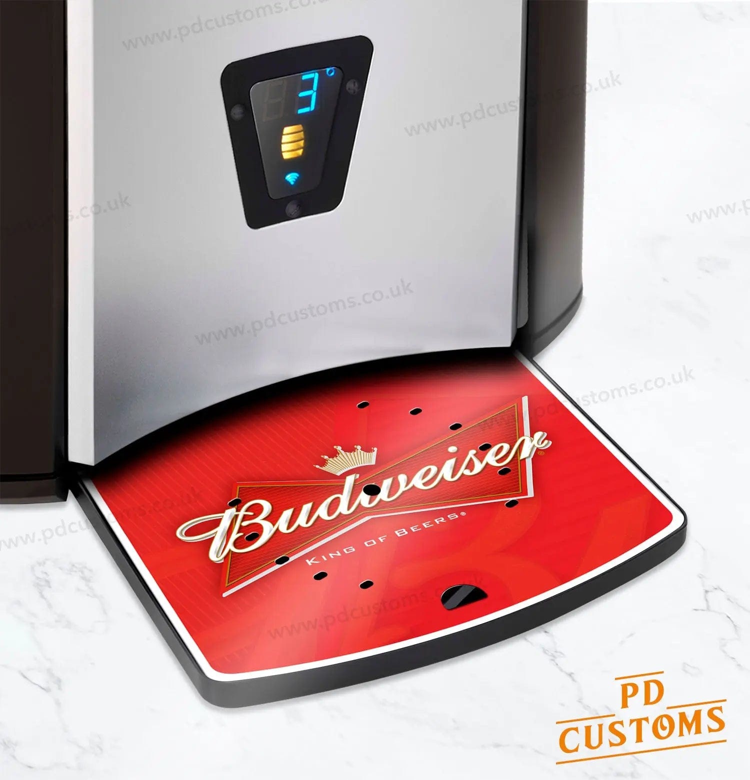 Budweiser Magnetic Perfect Draft Drip Tray – PD Customs