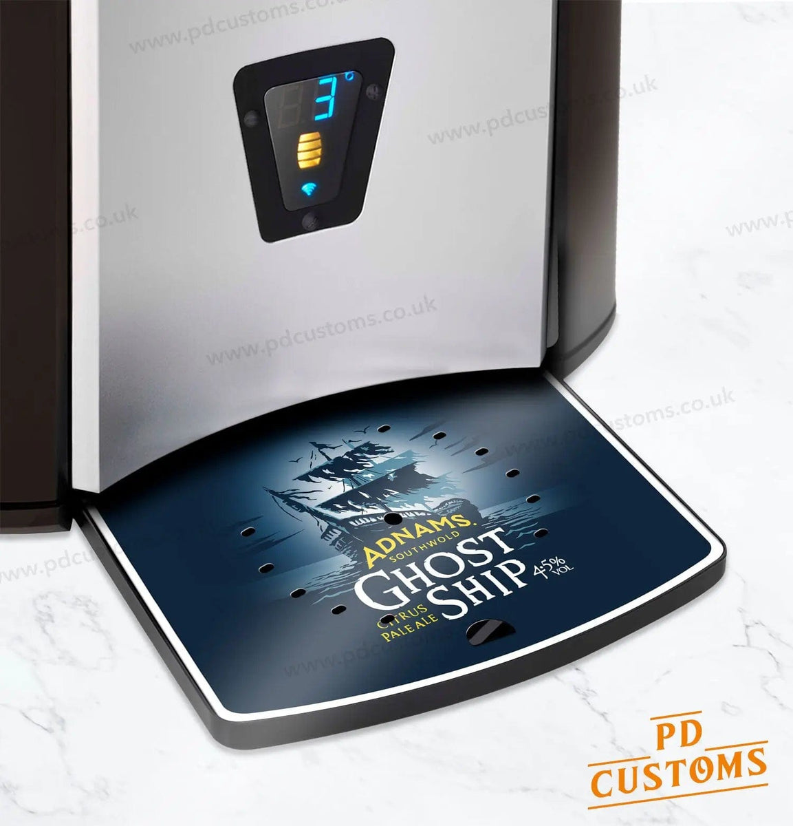 Ghost Ship Magnetic Perfect Draft Drip Tray – PD Customs