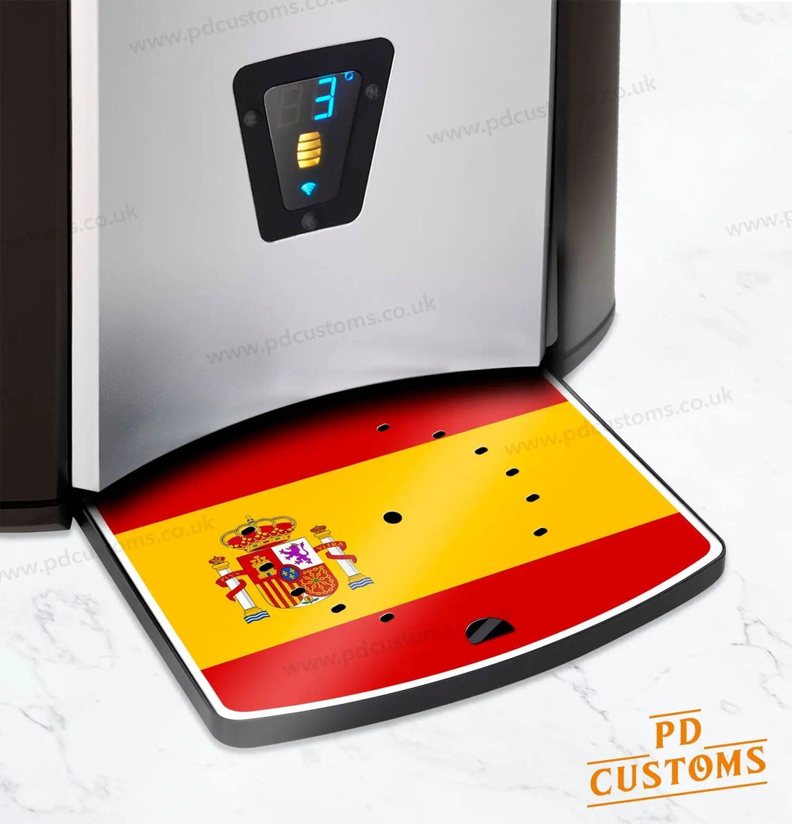 Spanish Flag Bandera de Espana Magnetic Perfect Draft Drip Tray – PD ...