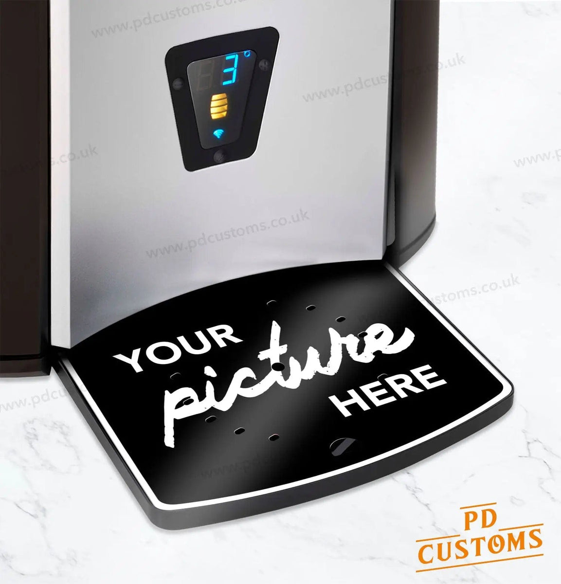 Personalised Magnetic Perfect Draft Drip Tray – PD Customs