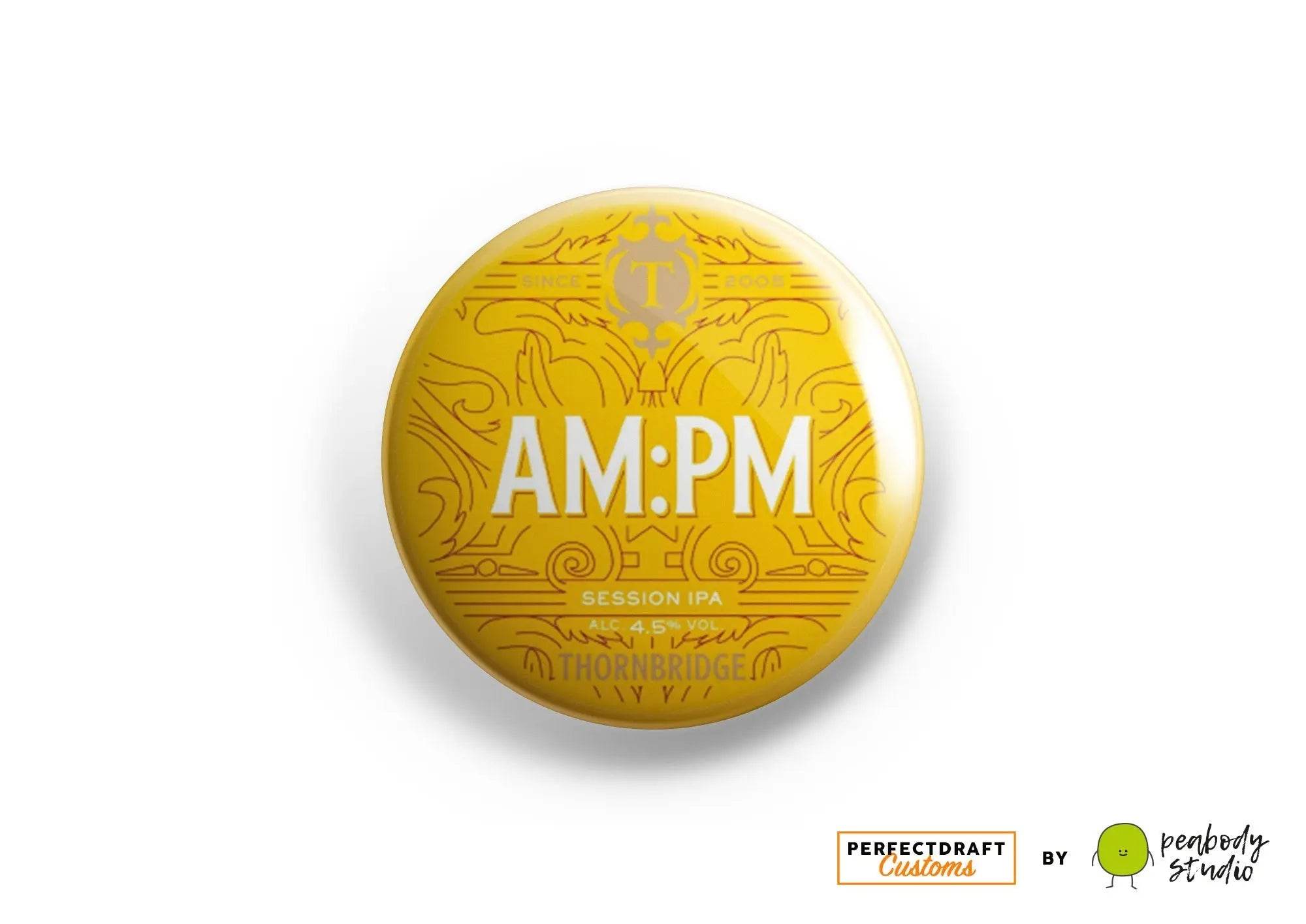 AM PM (Thornbridge) Perfect Draft Medallion Magnet – PD Customs