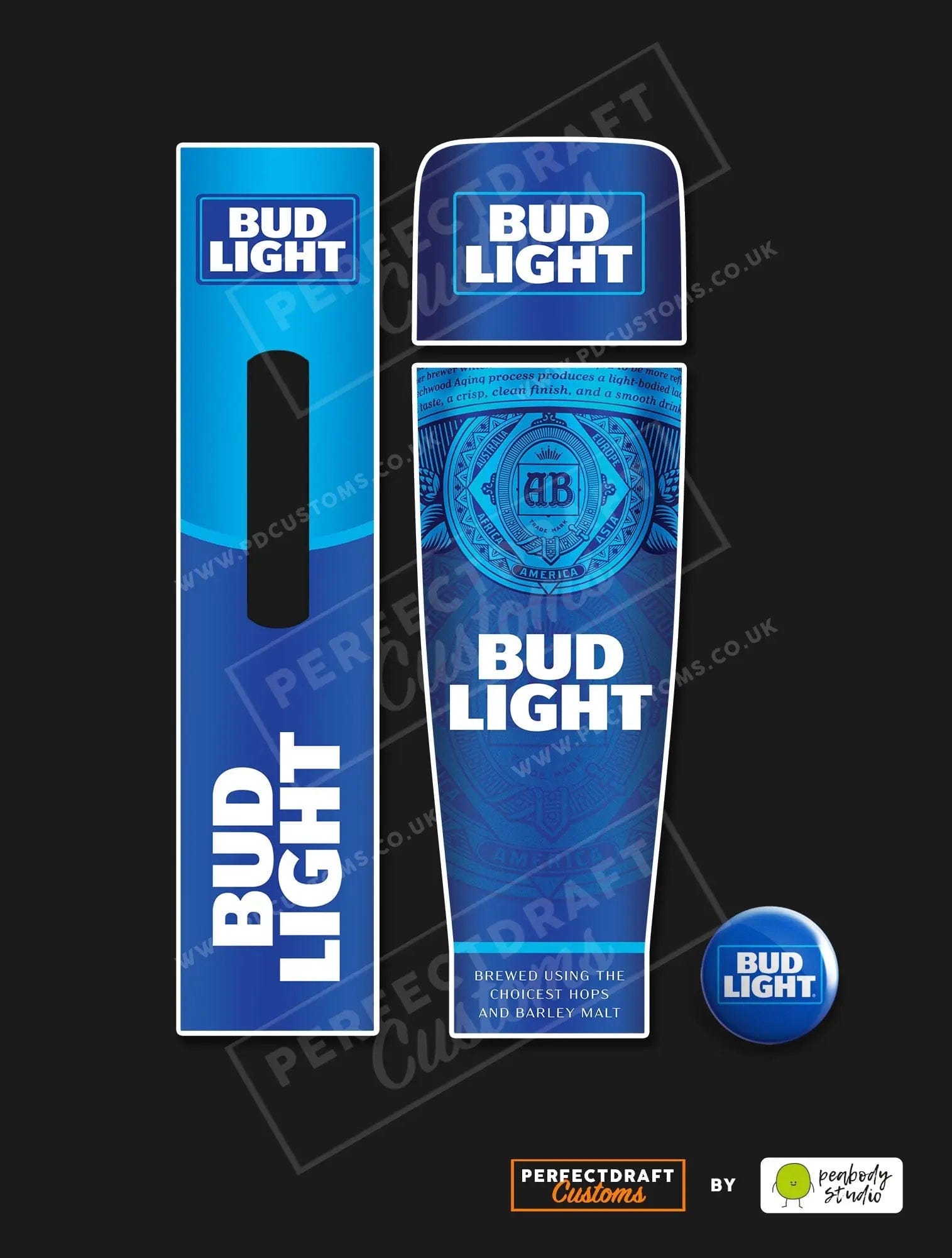 Bud Light Perfect Draft Skin – PD Customs