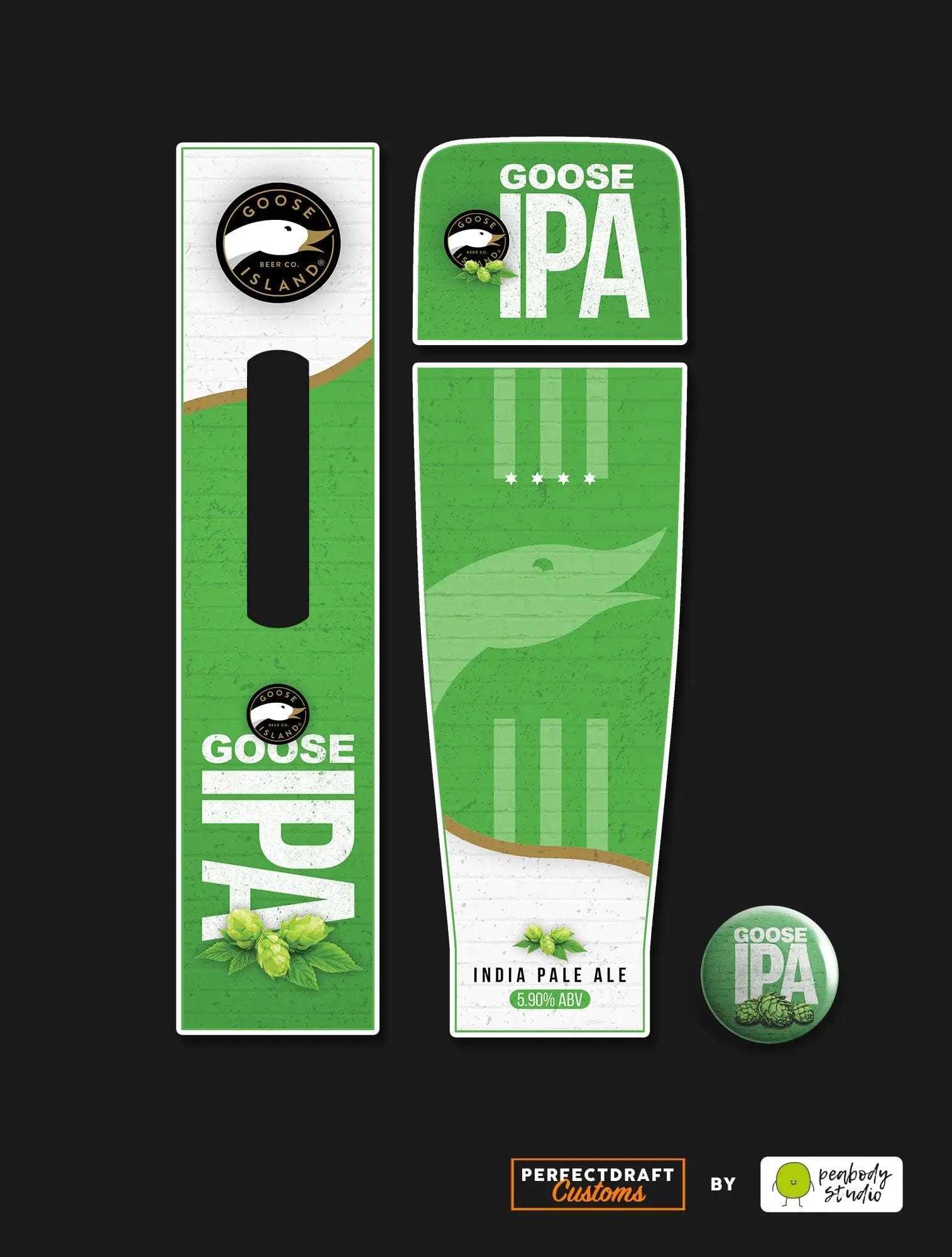 Goose IPA (Goose Island) Perfect Draft Skin – PD Customs