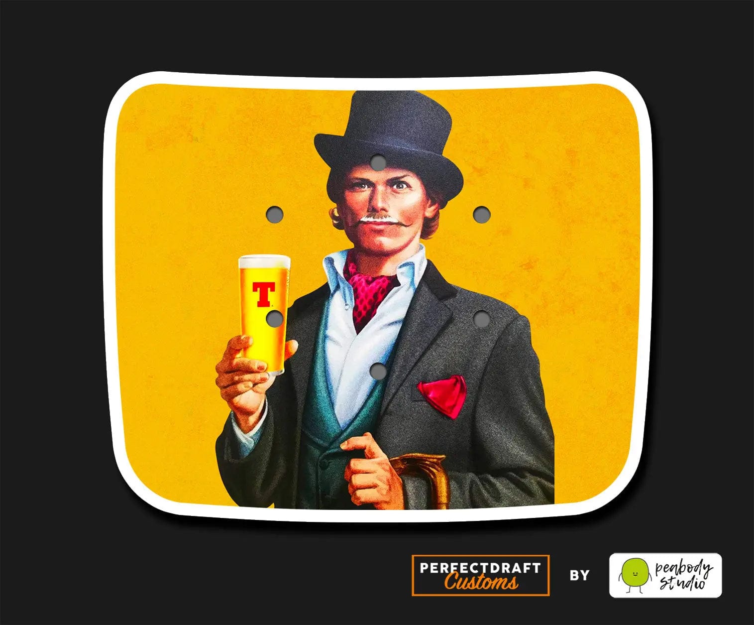 Tennents Vintage Magnetic Design Perfect Draft Drip Tray – PD Customs